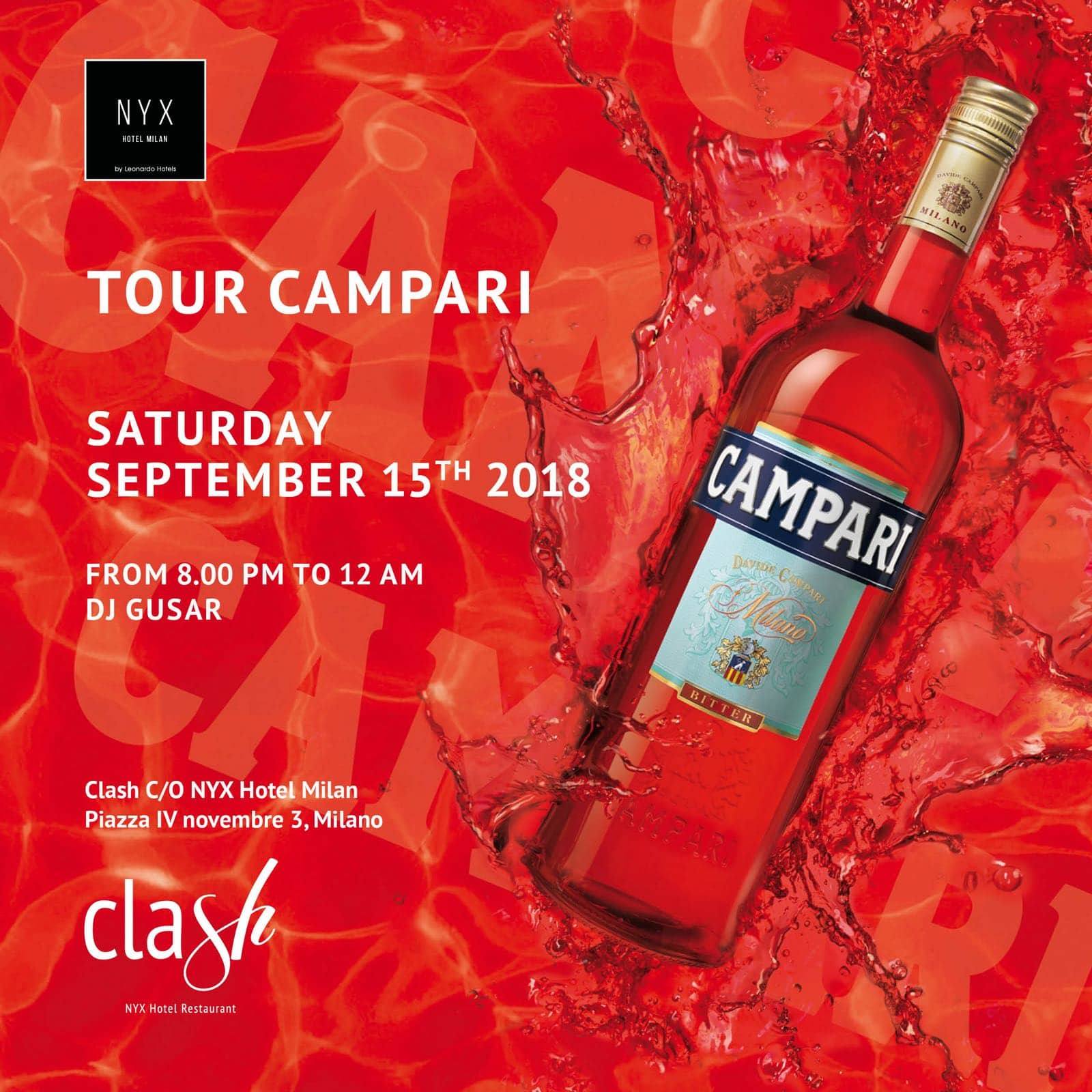 Campari Cocktail Party | Giardino Hotel NYX Milano