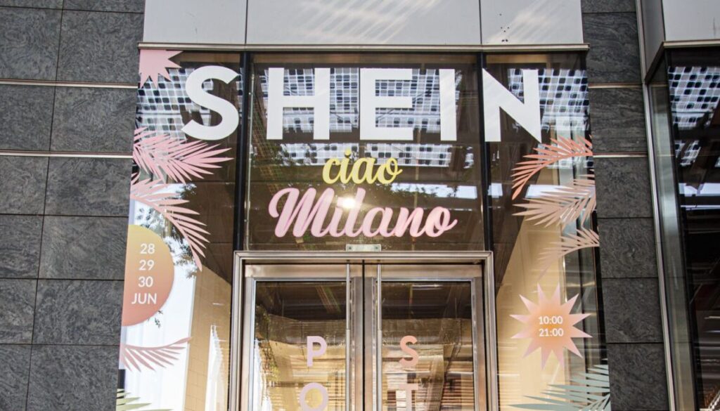 Shein riapre un pop up store in centro a Milano (ma solo per pochi giorni)