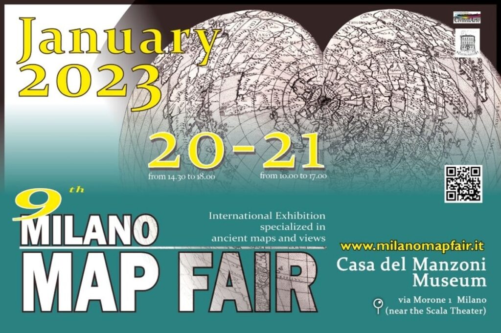 Milano map fair: fiera specializzata in antiche mappe