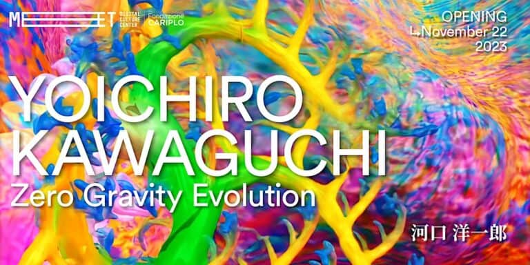 Zero Gravity Evolution: mostra immersiva di Yoichiro Kawaguchi