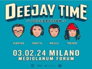 Deejay Time Celebration: evento al Mediolanum Forum di Assago